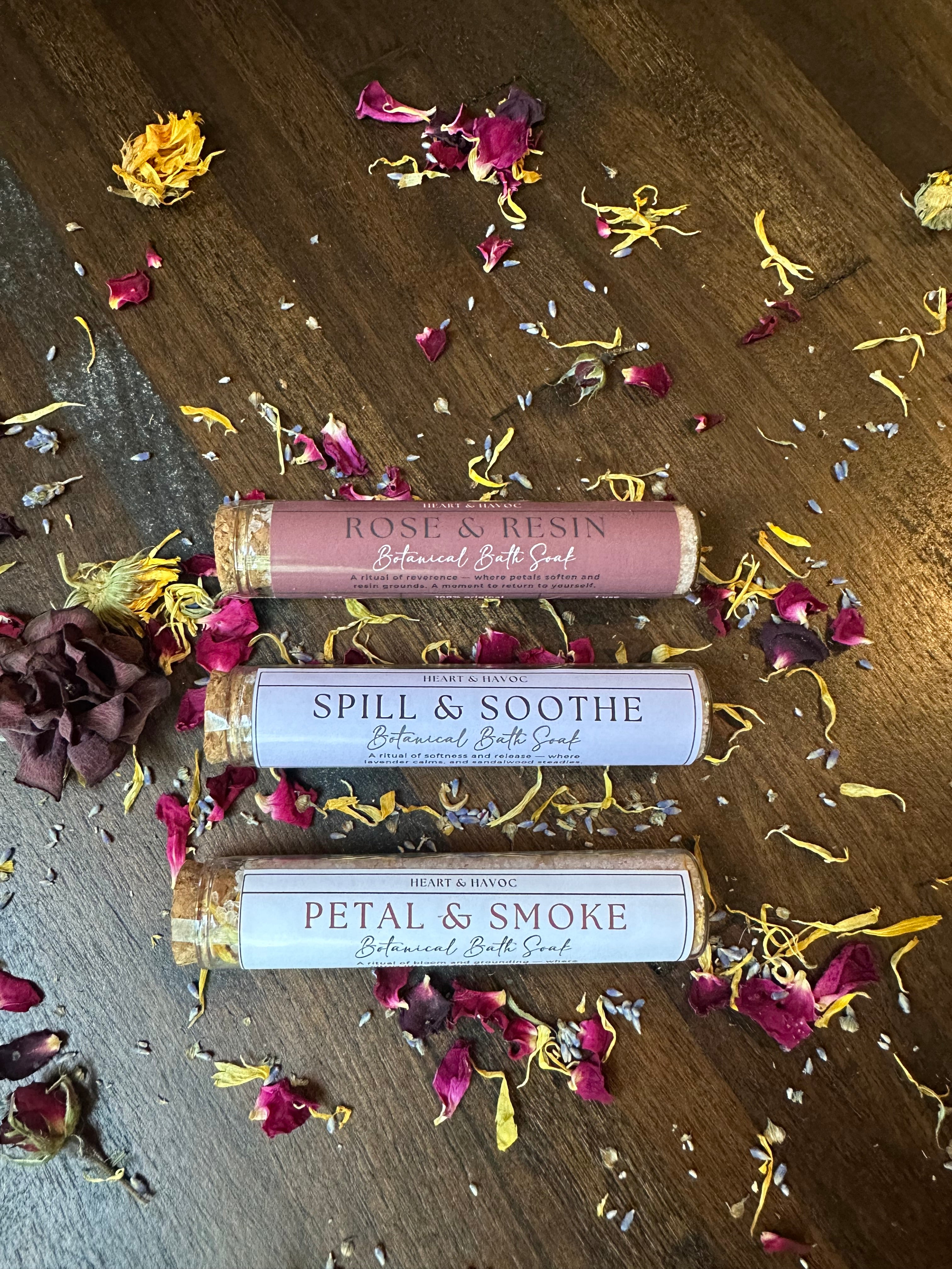 Bath Tea Trio – Ritual Soaks for Every Season – Heart & Havoc